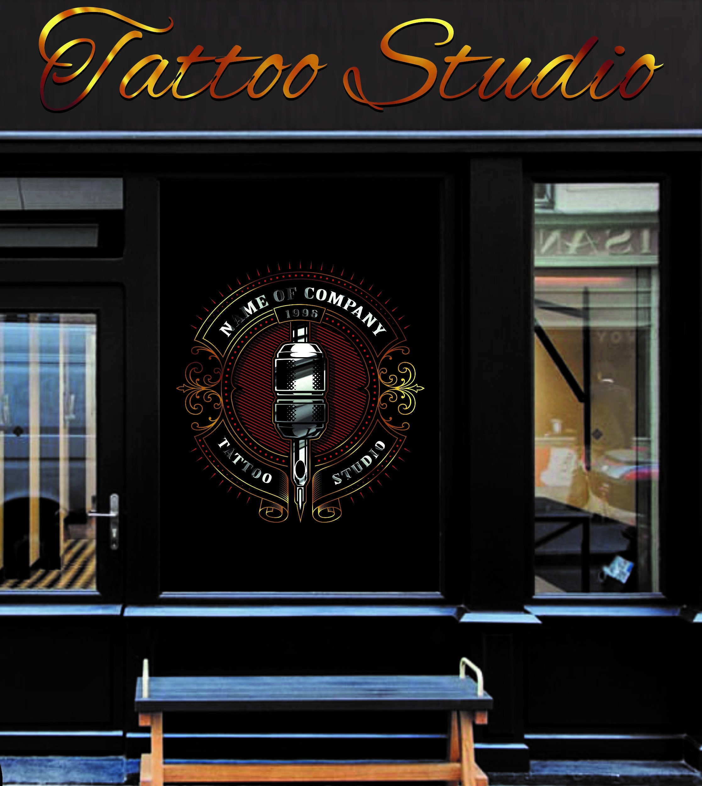 Vintage Tattoo Shop Signs
