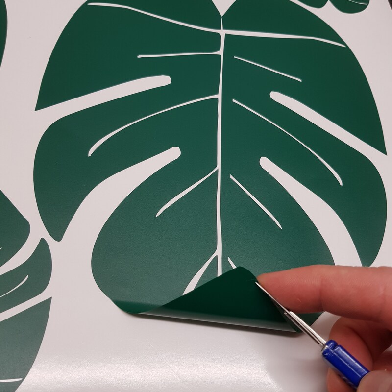 Leaf Wall Decal - Etsy