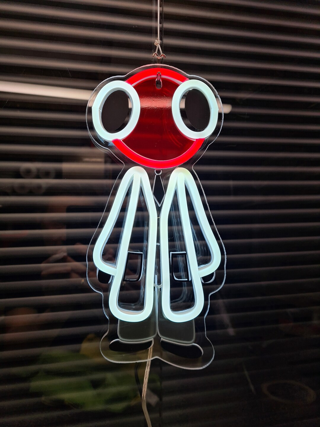 Red Character Rainbow Friends Roblox Neon Kids Bedroom - Etsy