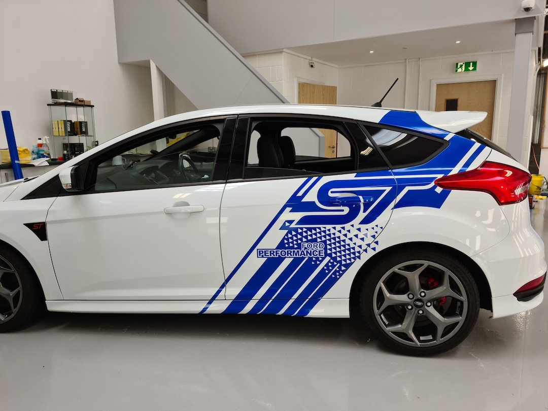 Ford Focus ST Decal, Ford Performance Stickers, Ford Focus MK3 Car Wrap ...