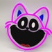 Catnap Neon Sign, Horror Video Game Fan Gift, Poppy Playtime Monster ...