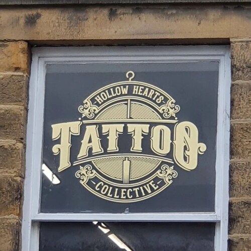 Tattoo Shop Wall Decal Tattoo Studio Sign Logo Wall Stickers - Etsy