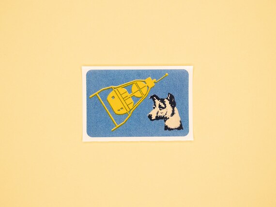 Laika Sticker - Etsy