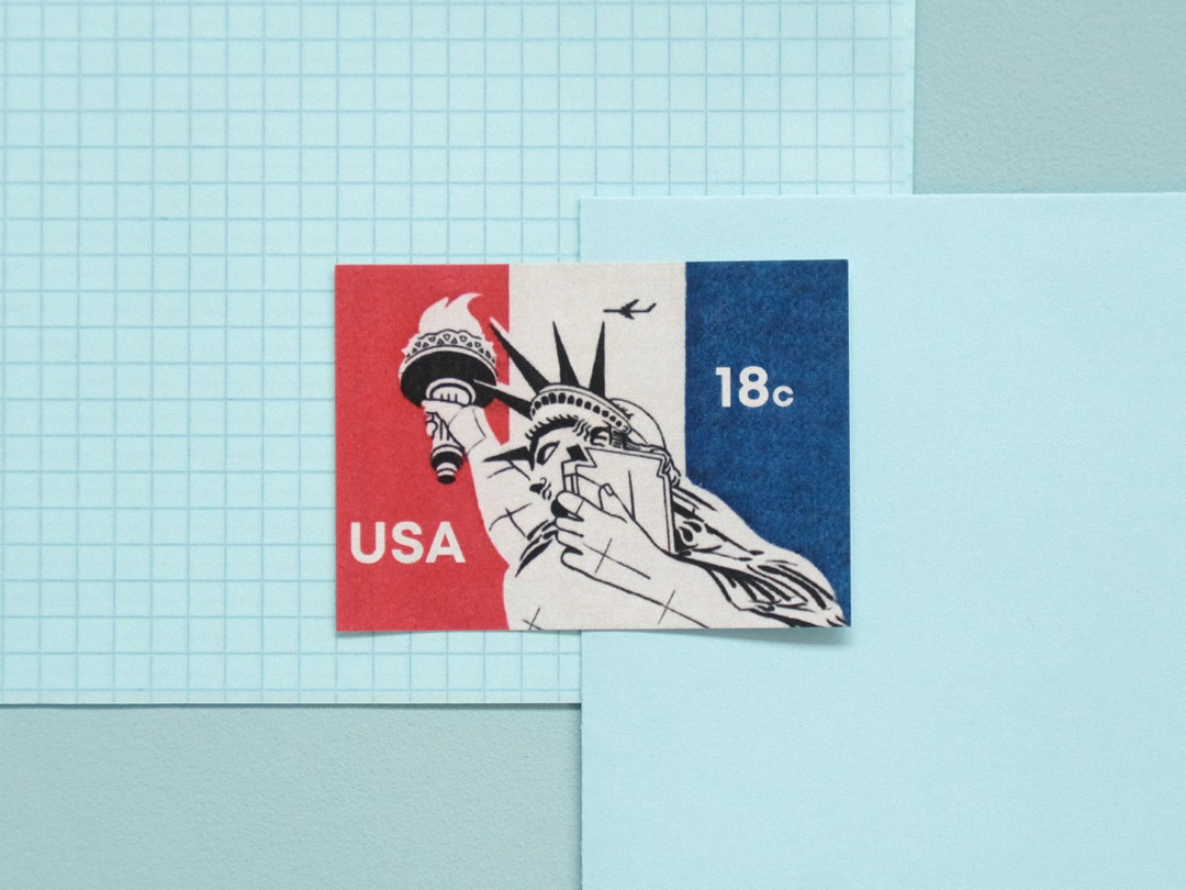 Statue of Liberty Sticker USA American Patriotic Freedom Liberty ...