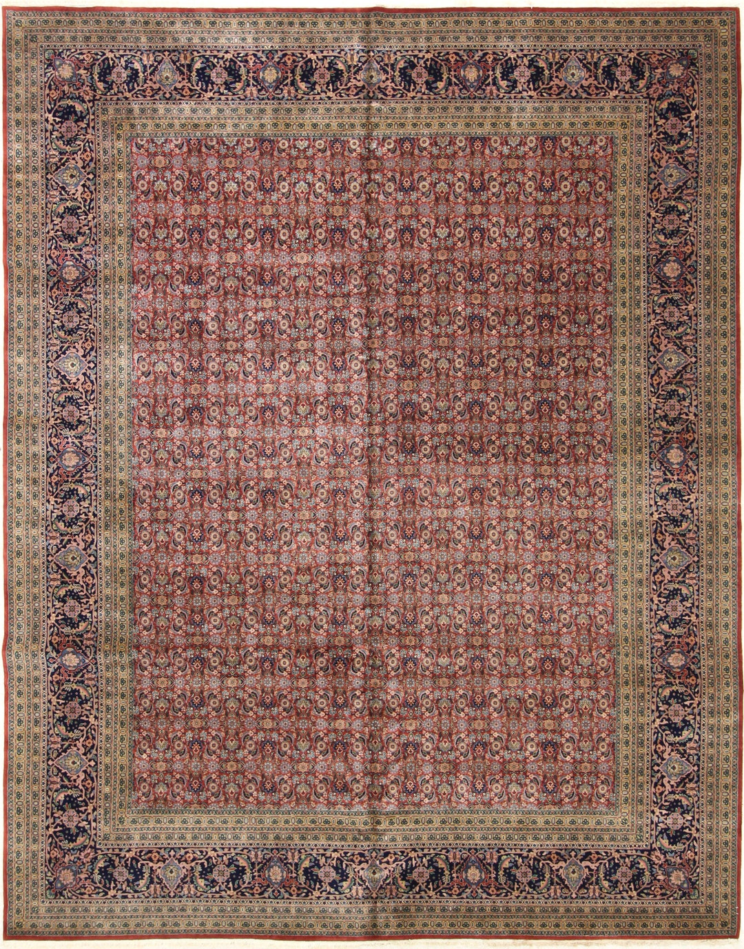 11'8' X 14'11' Genuine Handmade Oriental Rugs Floral Rugs Anatolian ...