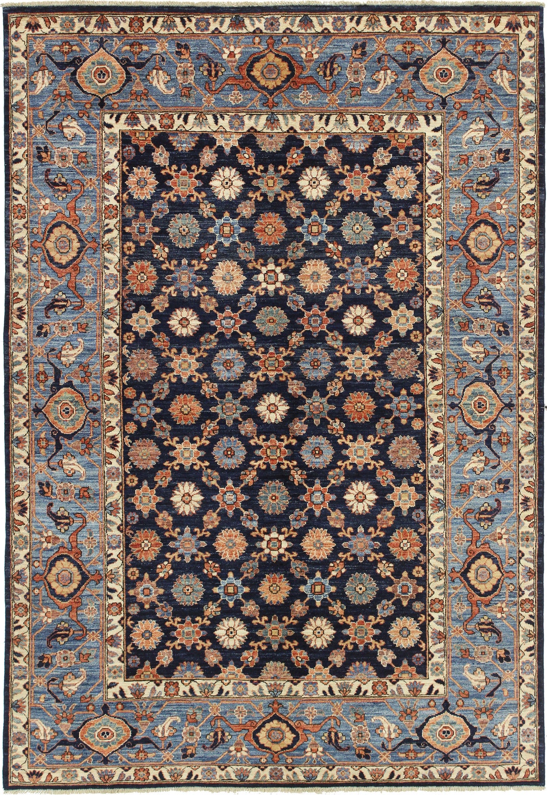 6'2'' X 8'10'' Handmade Oriental Rugs Geometric Rugs Anatolian ...