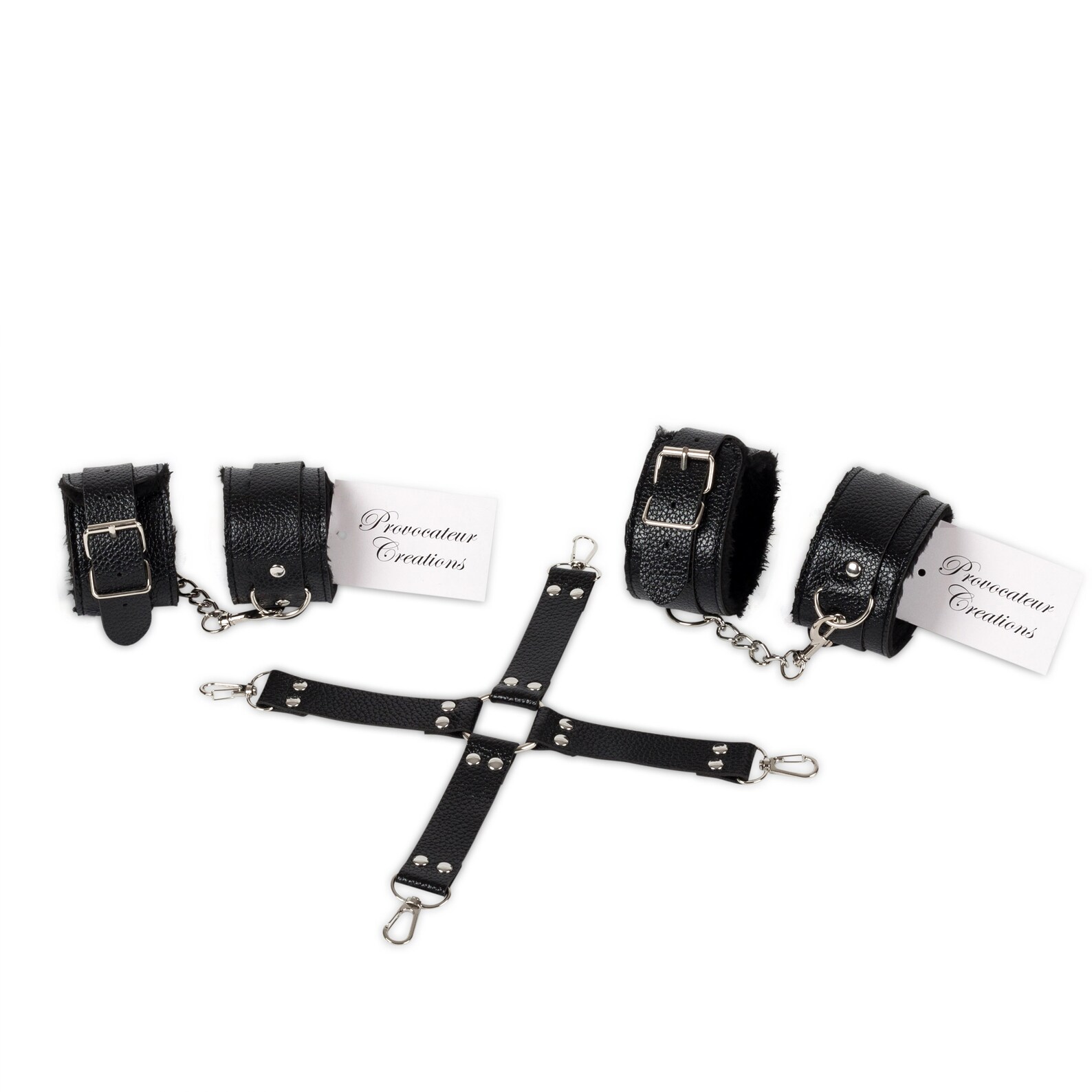 14 Piece Bondage Bdsm Sex Set Black Leather Sex Toy Whip Etsy