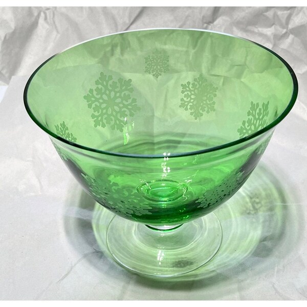 Snowflake Glass - Etsy