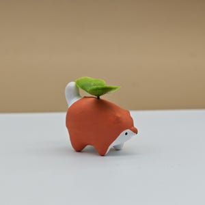 Fox Mini Bud Vase-miniature Fox Vase for Flowers-tiny Miniature Fox ...