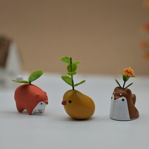 Dog Mini Bud Vase-miniature Shiba Inu Dog Vase for Flowers-tiny ...