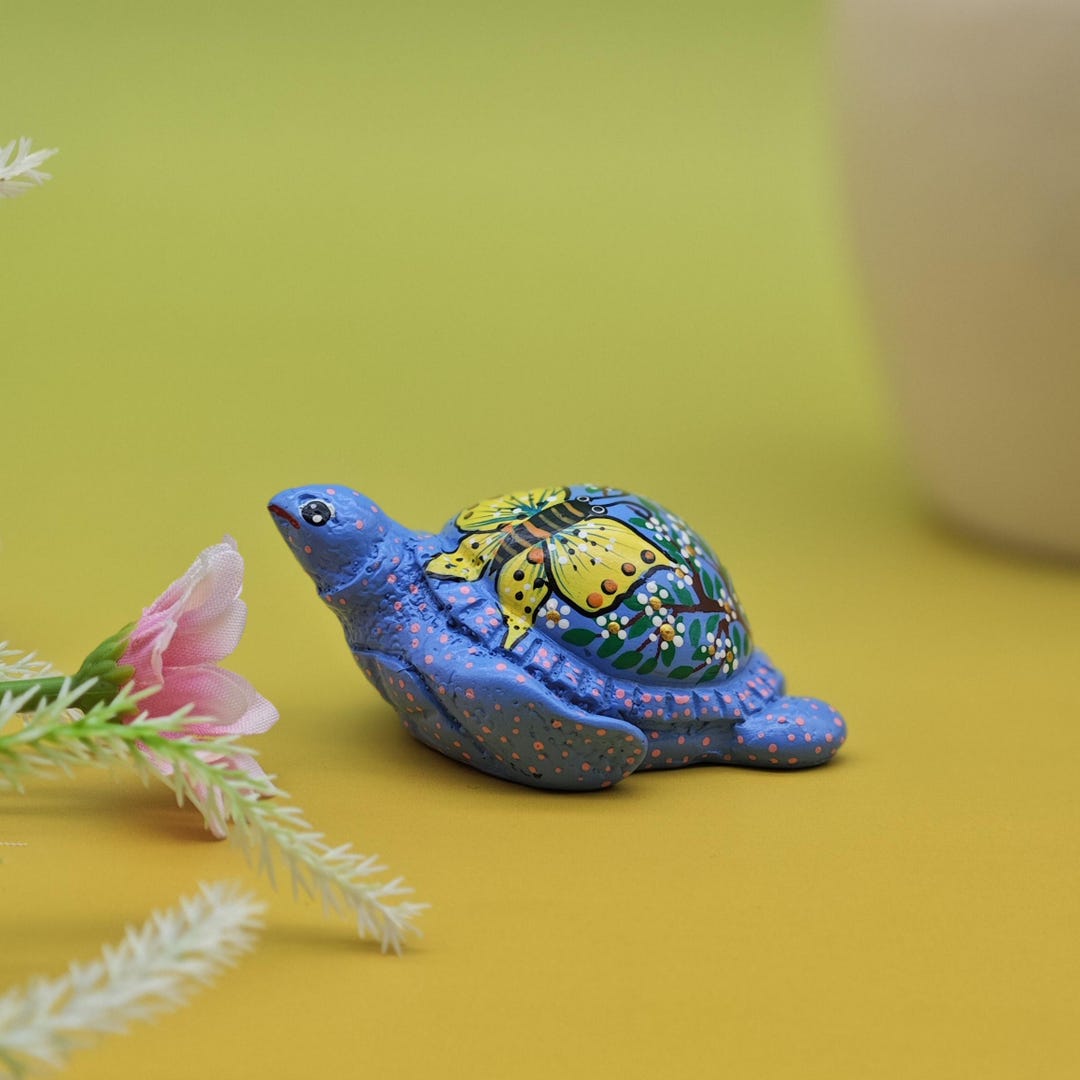 Turtle Statue Resin-turtle Ornaments Figurine Statues & Sculptures-hand ...
