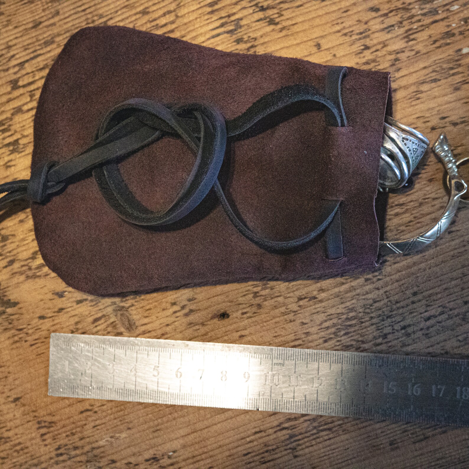 Handmade Leather Pouch Leather Bag. - Etsy UK