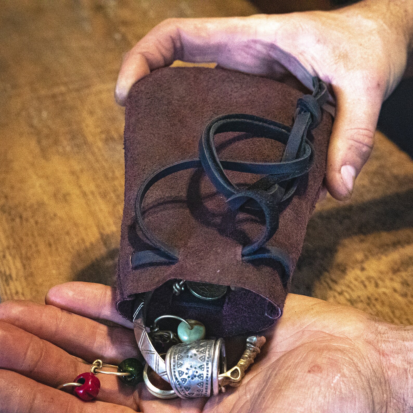 Handmade Leather Pouch Leather Bag. - Etsy UK