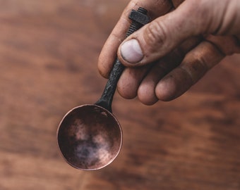 Copper Coffee Spoon - Etsy