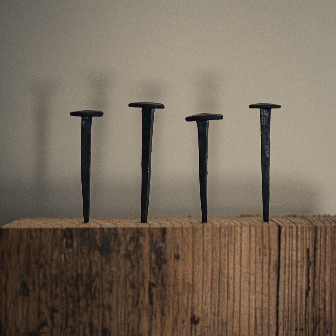 15 Small Hand Made Nails Iron Nails Decorative Nails - Etsy