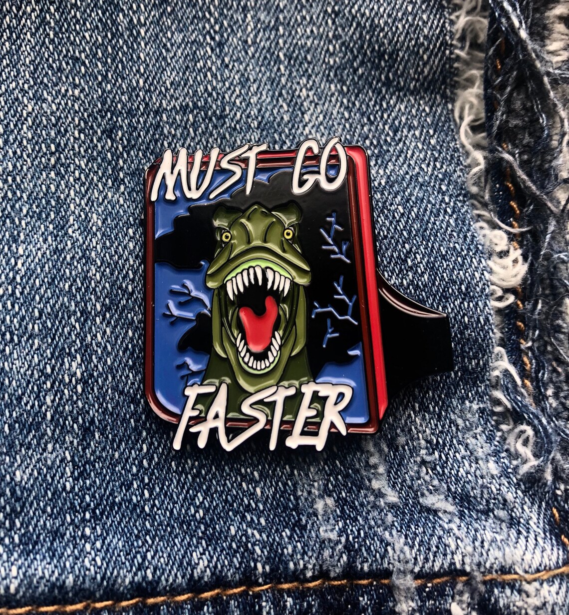 Jurassic Park Soft Enamel Pin | Etsy