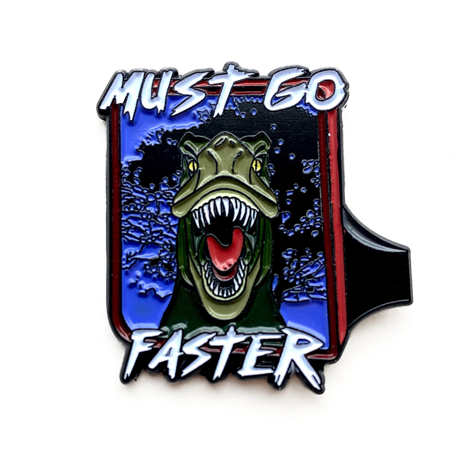 Jurassic Park Soft Enamel Pin - Etsy