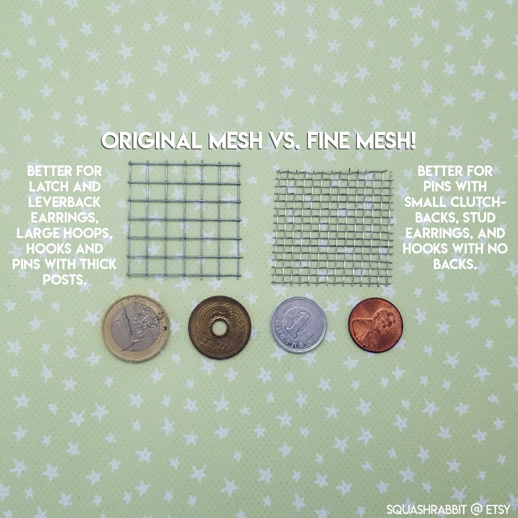 Coffin Add-on: Fine Wire Mesh - Etsy
