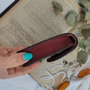 Cigar Box Purse, Leather Cigarette Case Woman, Travel Cigar Case ...