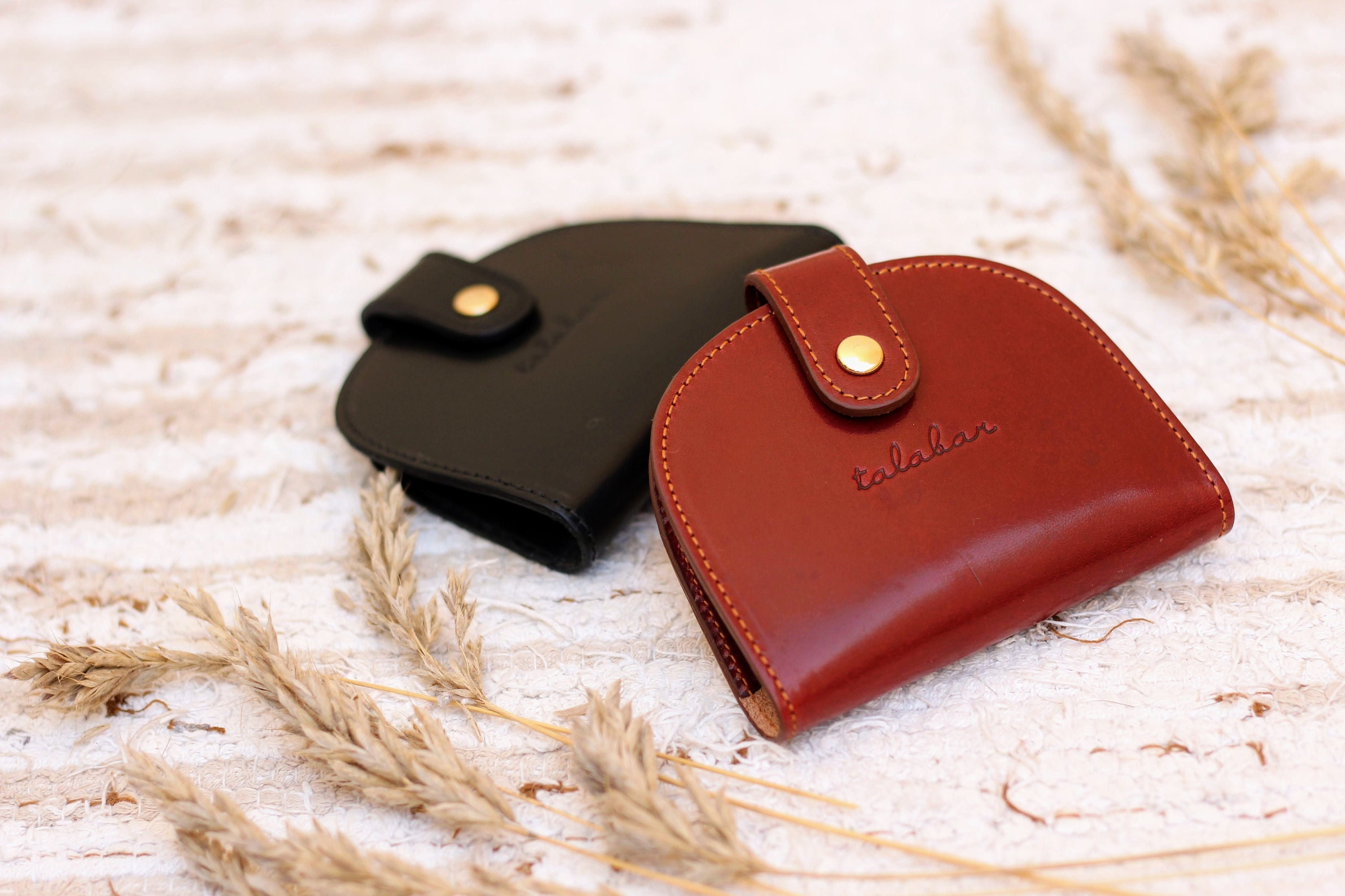 Mens Coin Purse Small Leather Pouch Leather Goods Men Etsy