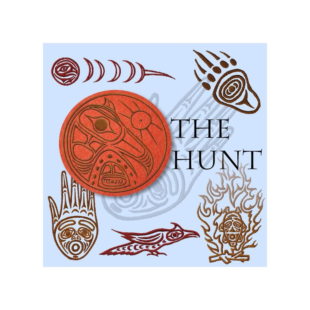 The Hunt Embroidery Embroidery - Etsy