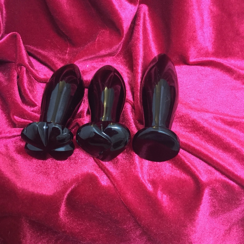 Butt Plug Obsidian Gem Stone Sex Toy Obsidian - Etsy