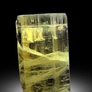 Transparent Yellow Color Heliodor Beryl Crystal Raw Mineral - Etsy