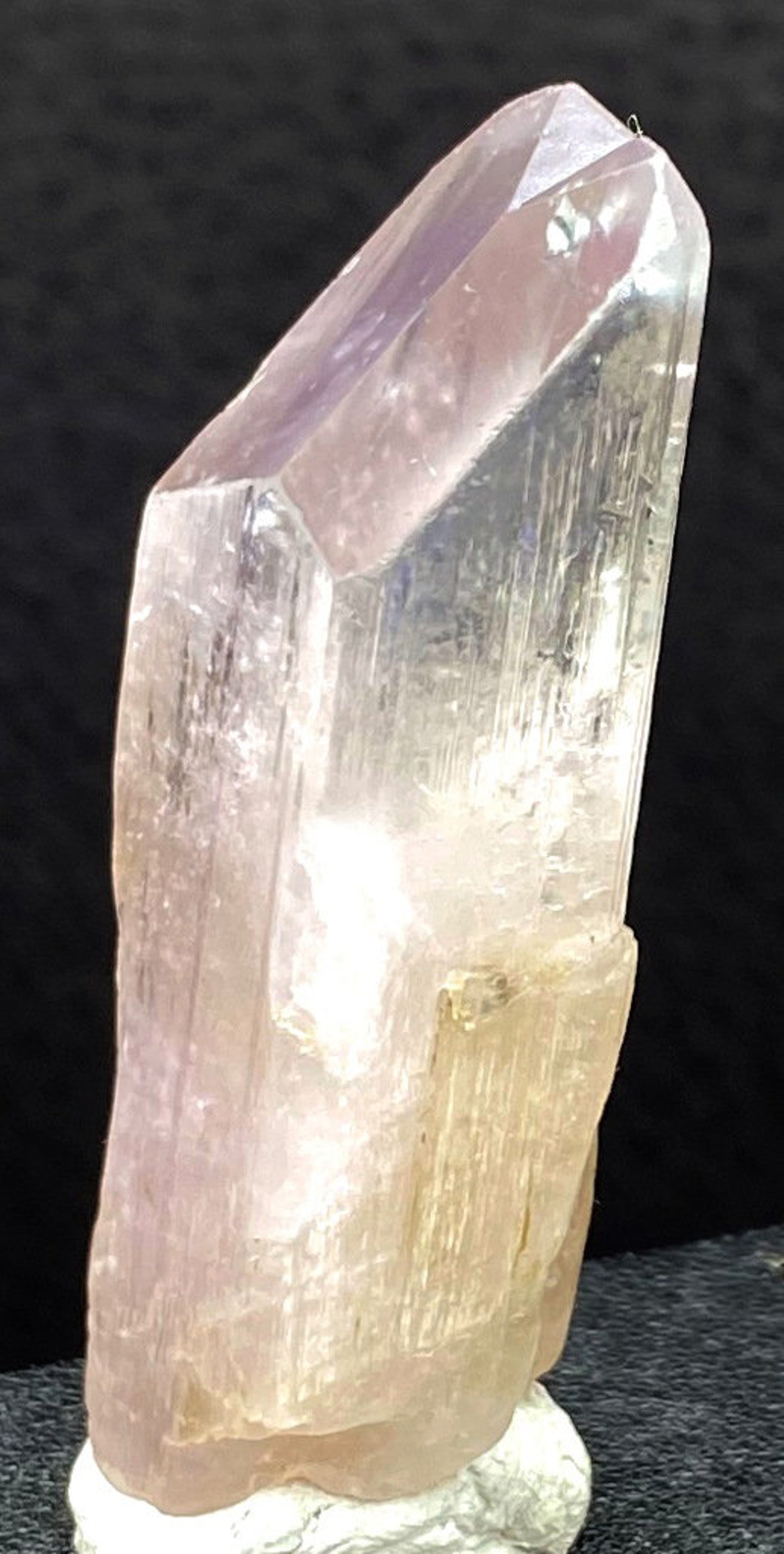 Natural Kunzite Crystal Light Pink Kunzite Natural Stone - Etsy