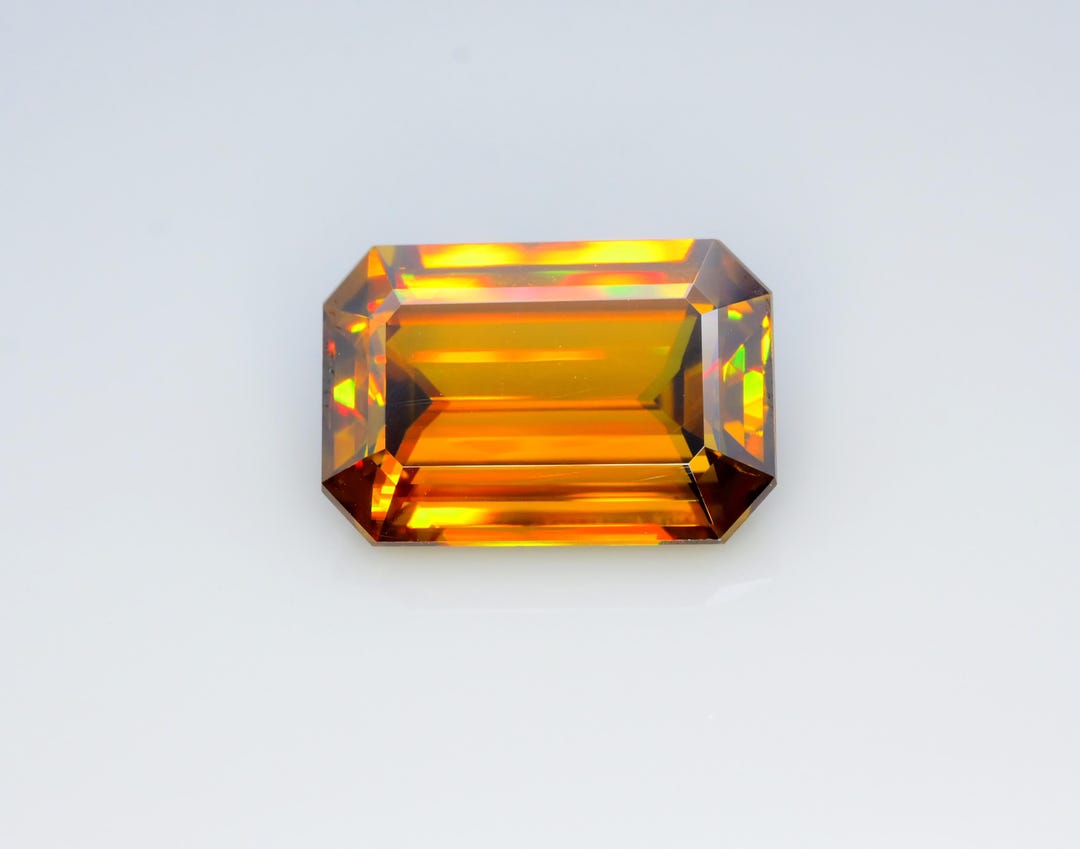 Sparkling Full Fire Titanite Sphene Gemstone, Loose Gemstone, Emerald ...