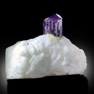 Natural Purple Color Scapolite on Matrix, Scapolite Crystal, Scapolite ...
