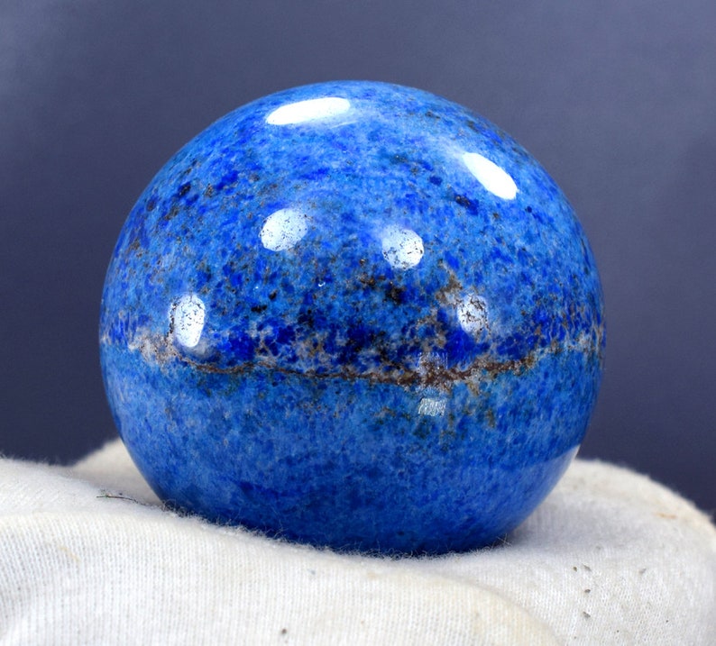 Sodalite Sphere Natural Sodalite Ball Sodalite With Pyrite - Etsy