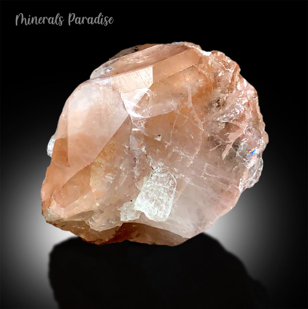 Peach Color Morganite, Morganite Crystal, Morganite Specimen ...
