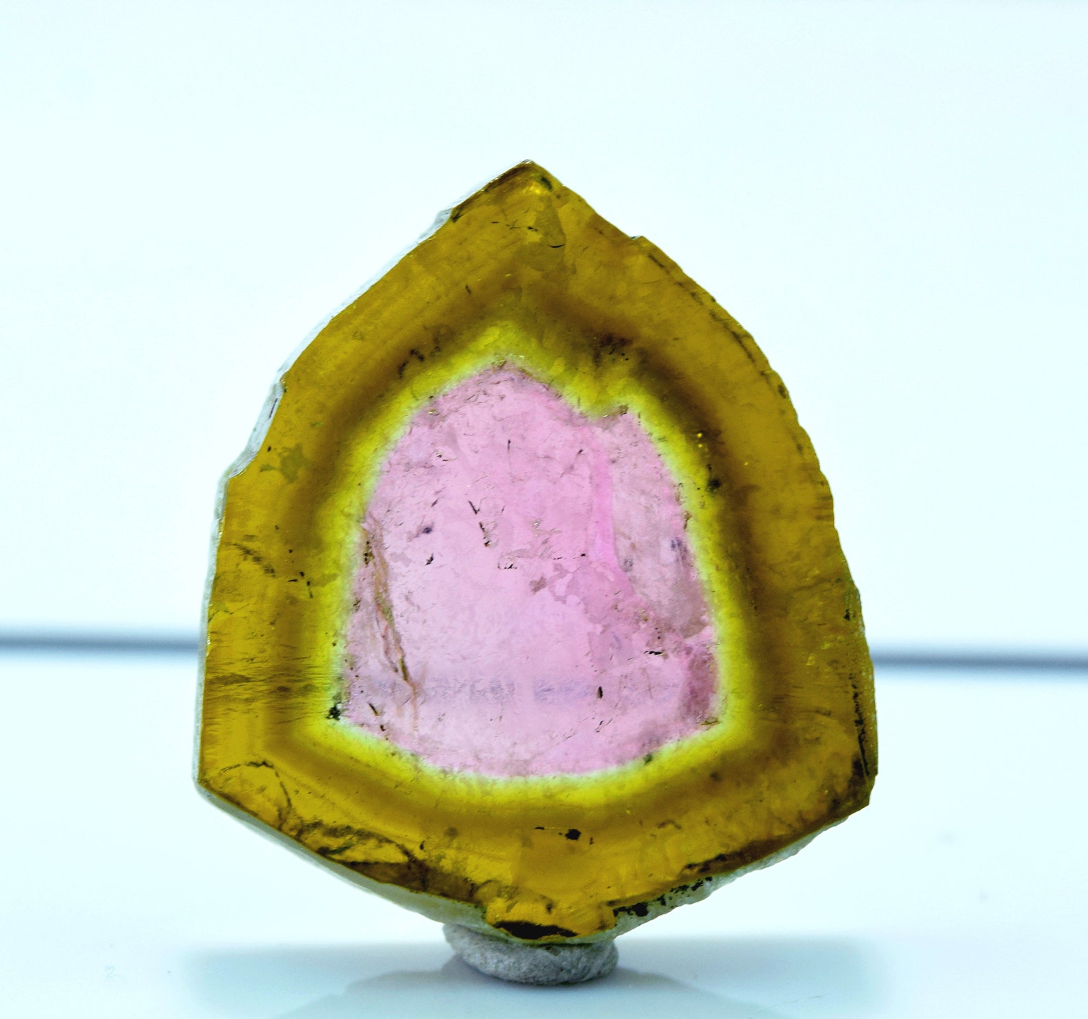 Watermelon Tourmaline Slice Tourmaline Polished Slice | Etsy