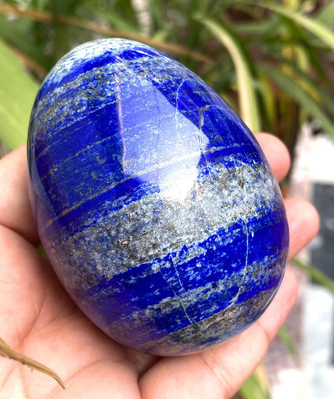Lapis Lazuli, Lapis Lazuli Egg, Lapis Lazuli Sphere, Lapis Egg, Lapis ...