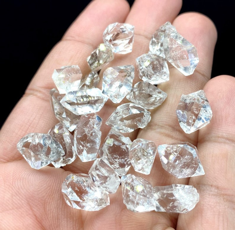 Diamond Quartz Crystals From Baluchistan Pakistan 30 G - Etsy
