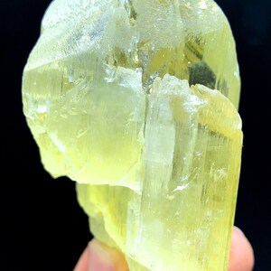 Yellow Kunzite Crystal, Natural Triphane Kunzite, Kunzite Stone ...