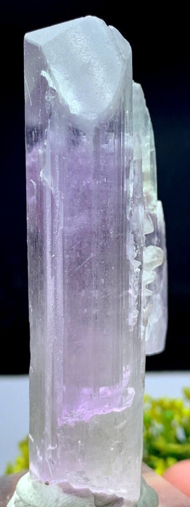 V-shape Terminated Pink Kunzite Crystal With Lepidolite - Etsy
