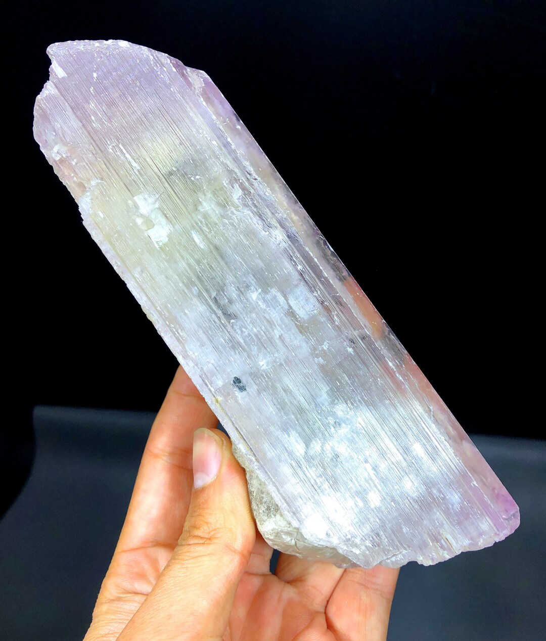 Natural Pink Color Kunzite Crystal, Mineral Specimen, Raw Kunzite Stone ...