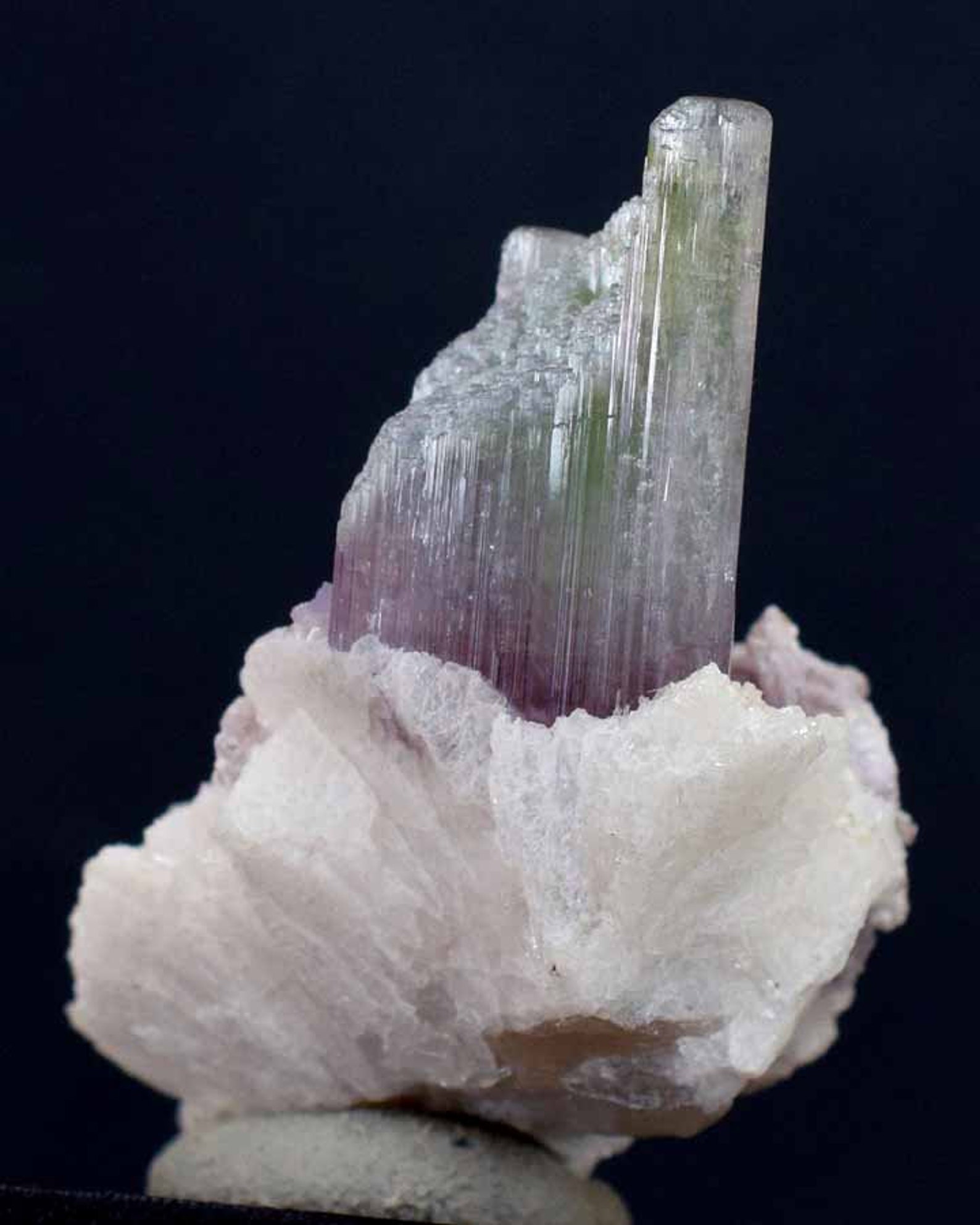 Tourmaline Specimen Tourmaline Crystal with Lepidolite and | Etsy