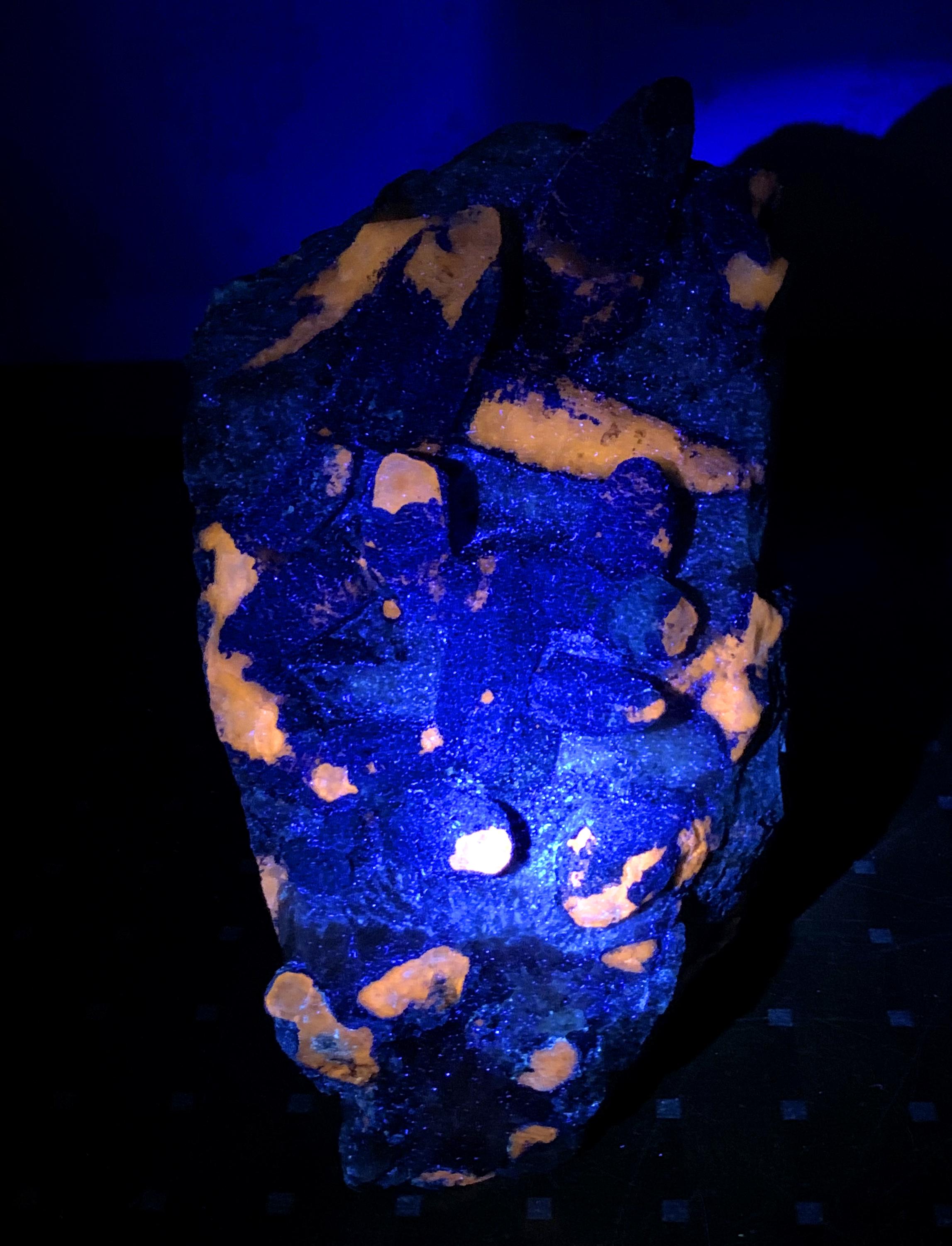 Rare Fluorescent Afghanite Crystals on Matrix From Afghanistan, 2065 ...