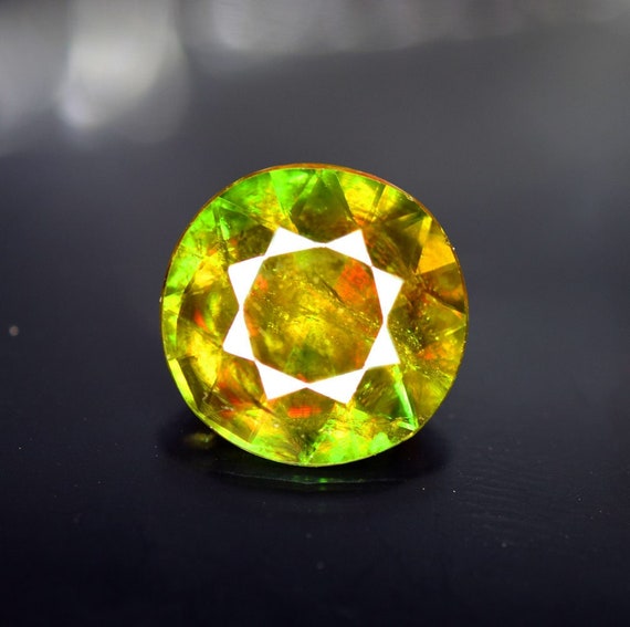 Sphene Gemstone Sphene Cut Stone Titanite Sphene Gemstone - Etsy