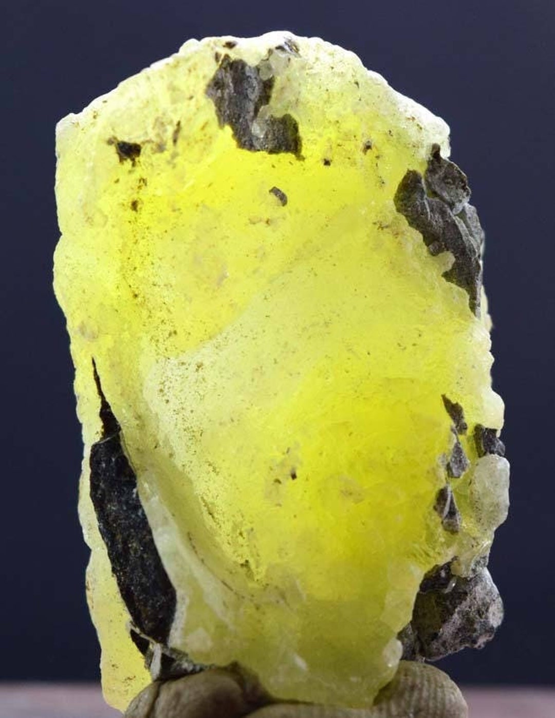 Yellow Brucite Crystal, Rare Brucite, Brucite Stone, Mineral Specimen ...