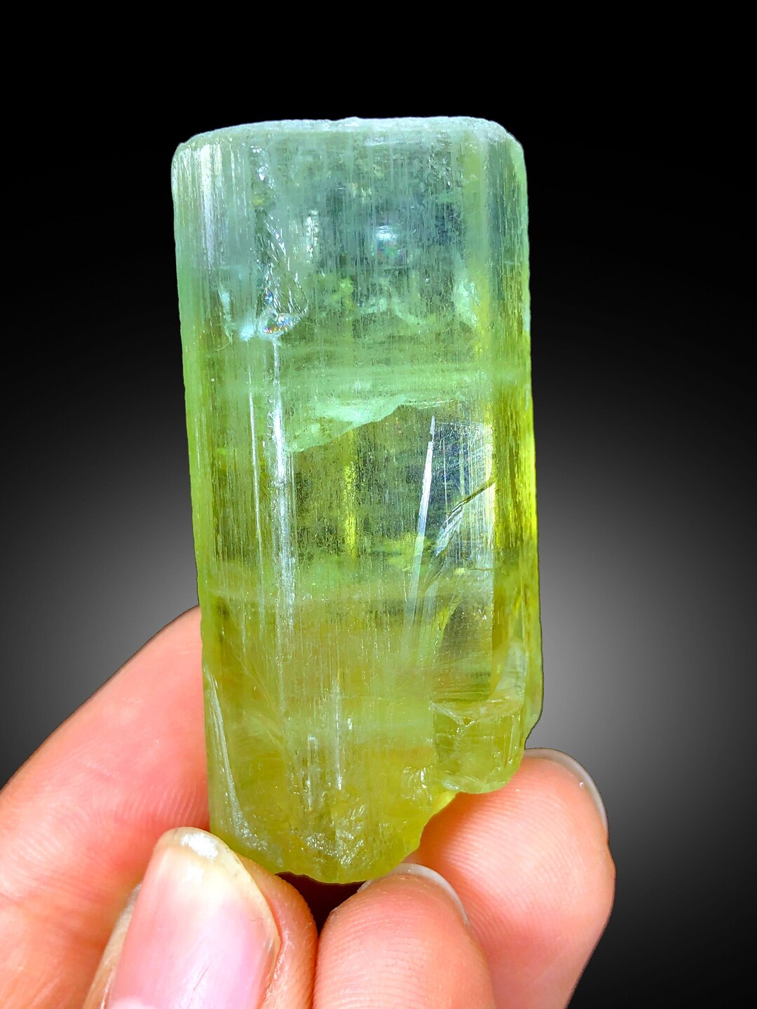 Natural Yellow Color Heliodor Var Beryl Crystal, Raw Mineral, Crystal ...
