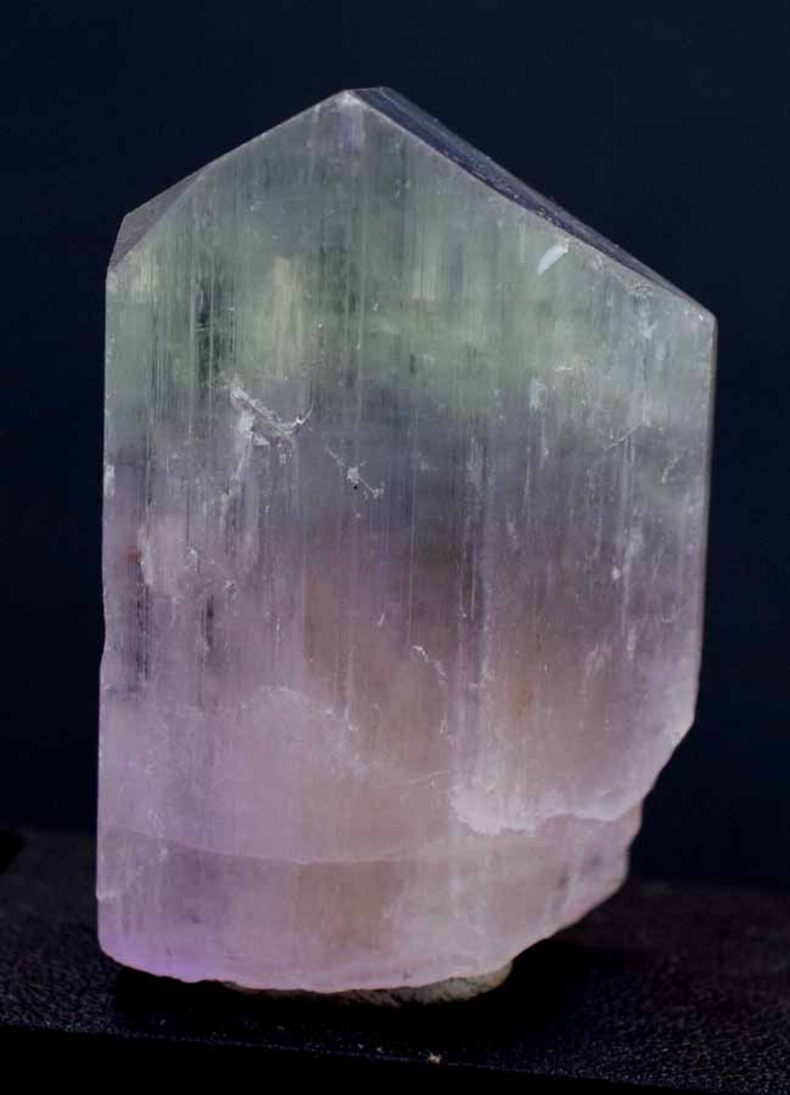 Kunzite Crystal Bi Color Spodumene Kunzite Natural Stone - Etsy