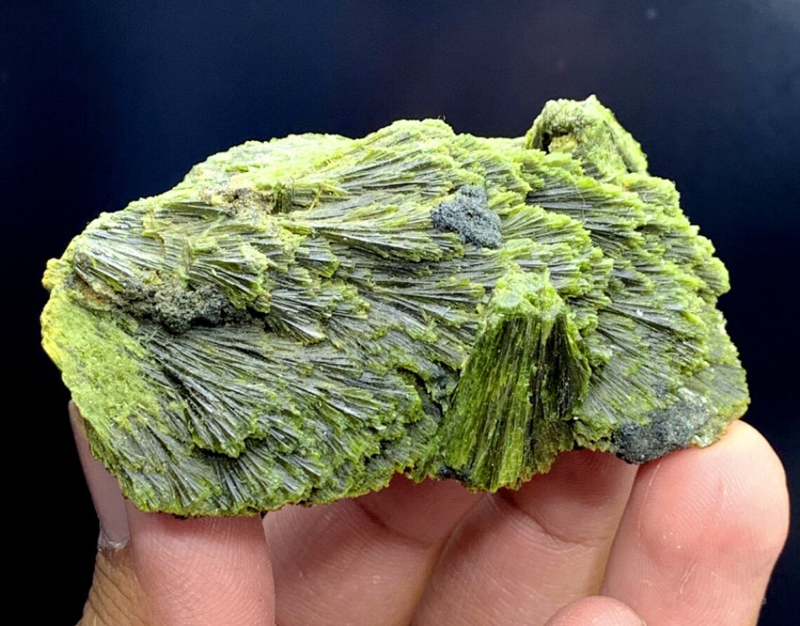 Epidote Specimen Epidote Crystals Epidote Cluster Raw - Etsy