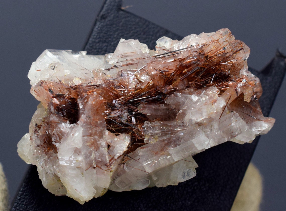 Rutile Crystals Red Rutile Specimen With Barite Rare - Etsy