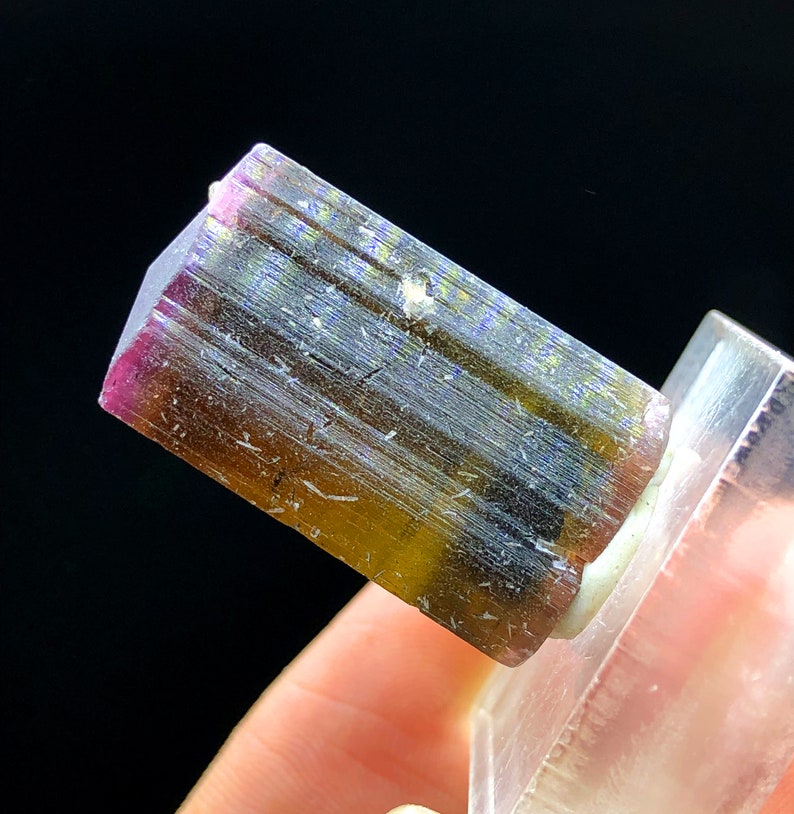 Tricolor Tourmaline Crystal From Afghanistan - 66.85 CT - Etsy