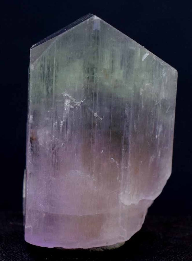 Kunzite Crystal Bi Color Spodumene Kunzite Natural Stone - Etsy
