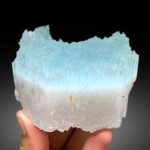 Bicolor Beryl, Aquamorganite Crystal, Morganite Var Aquamarine With ...