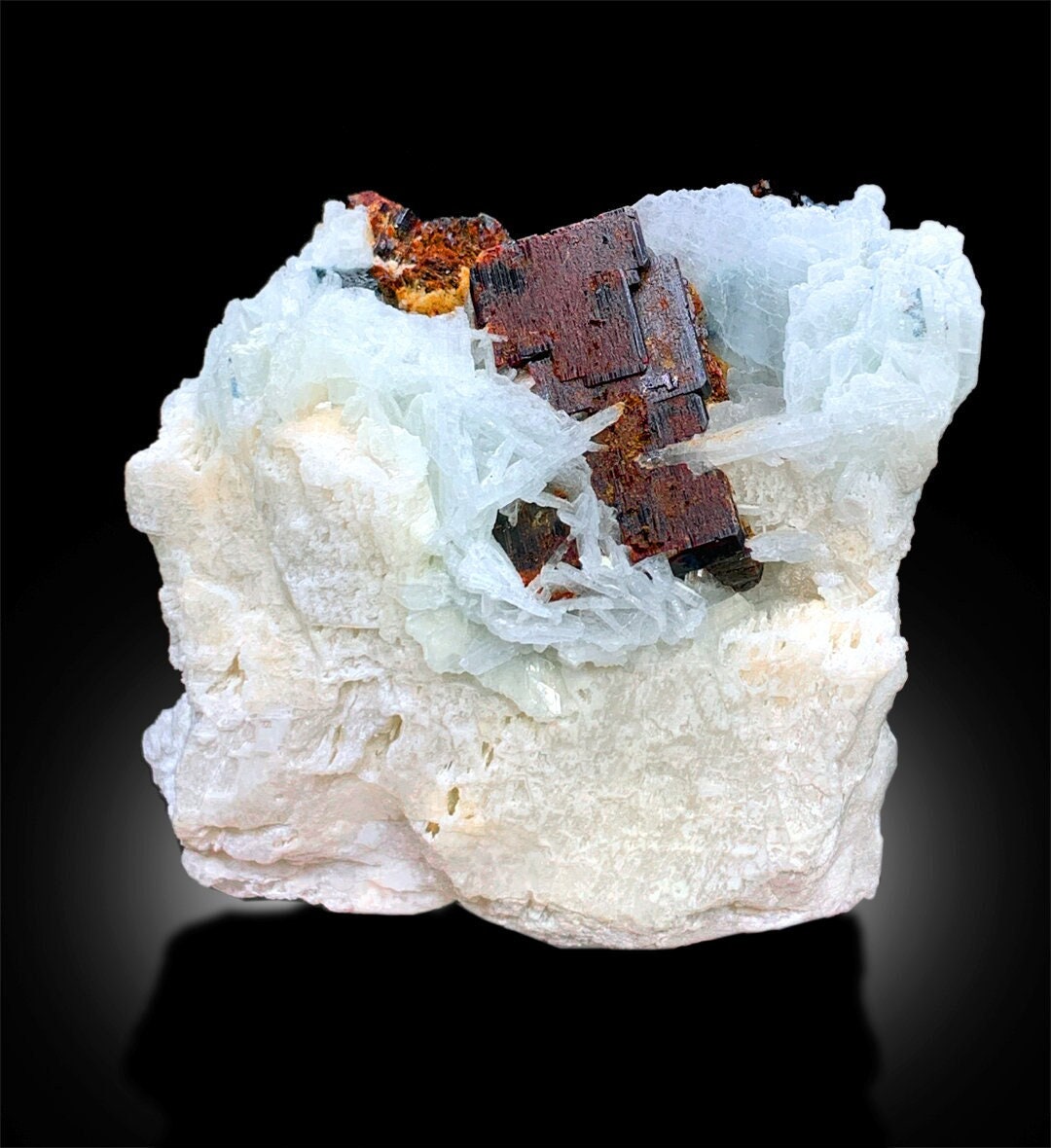 Tantalite Crystals Cluster, Red Tantalite Specimen, Tantalite Crystals ...